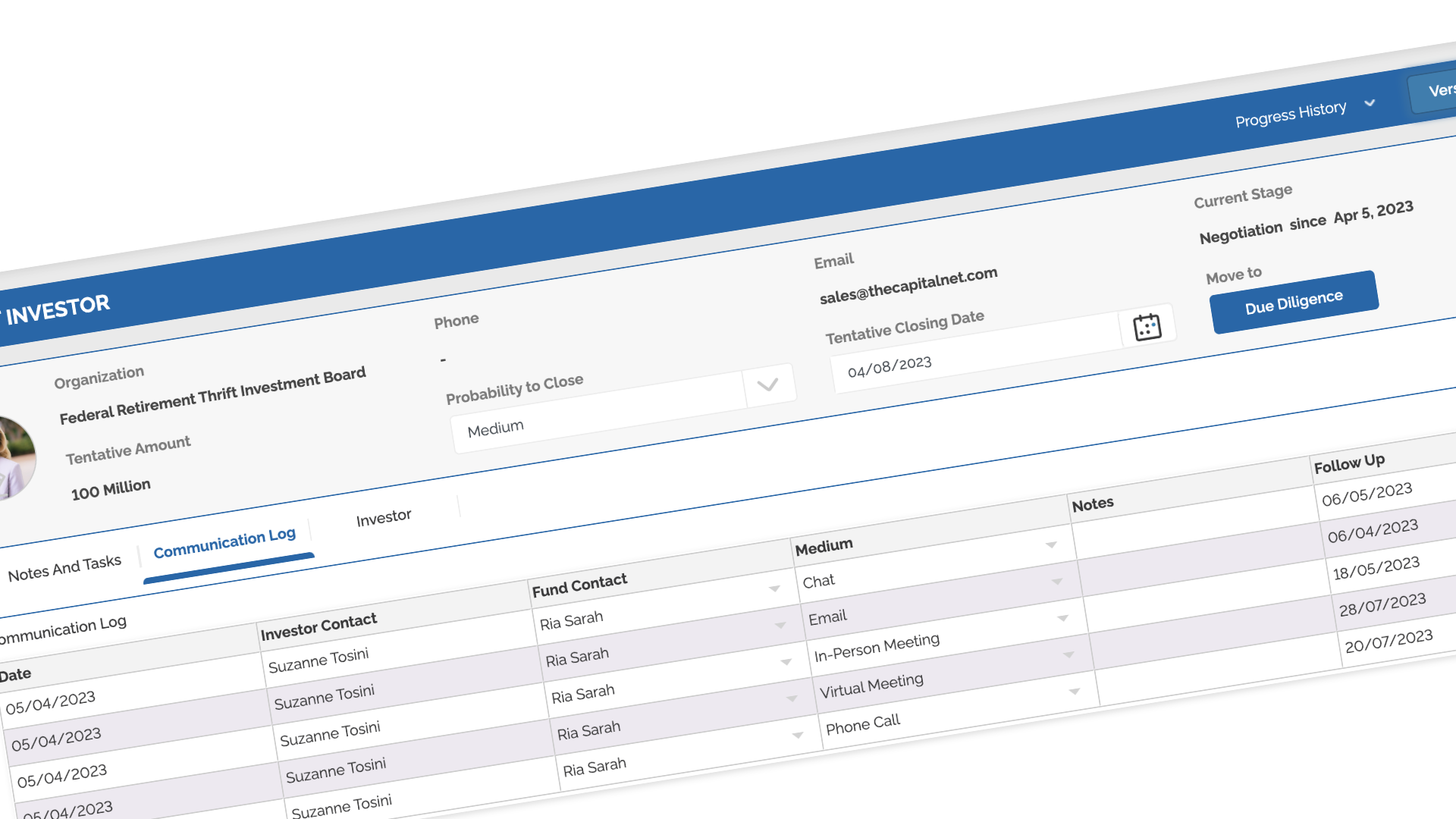 TheCapitalNet Smarter Features for Venture Capital and Private Equity